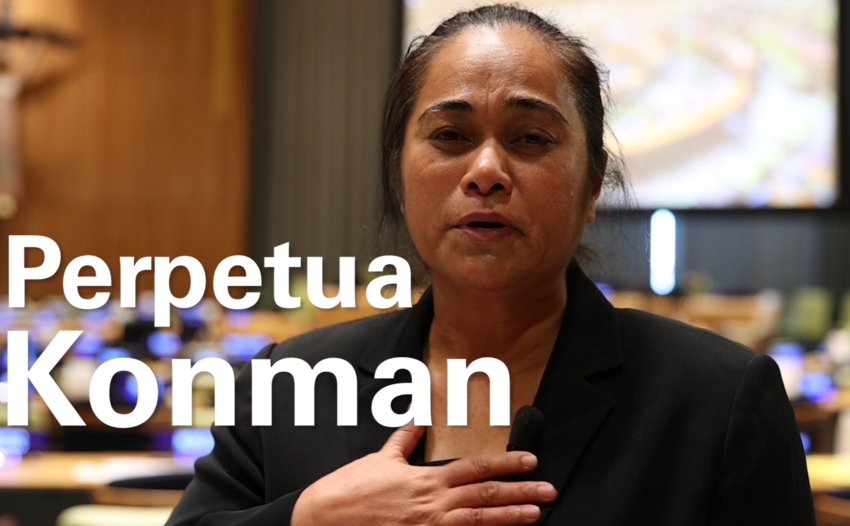 A conversation with... Perpetua Konman, the Federated States of ...