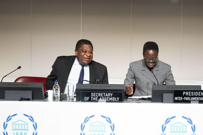 2024: Upholding the IPU’s founding values of peacebuilding | Inter ...