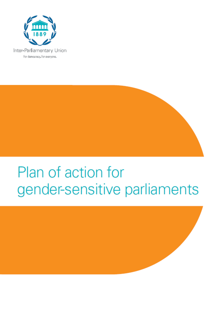 Plan of Action for Gender-sensitive Parliaments | Inter-Parliamentary Union