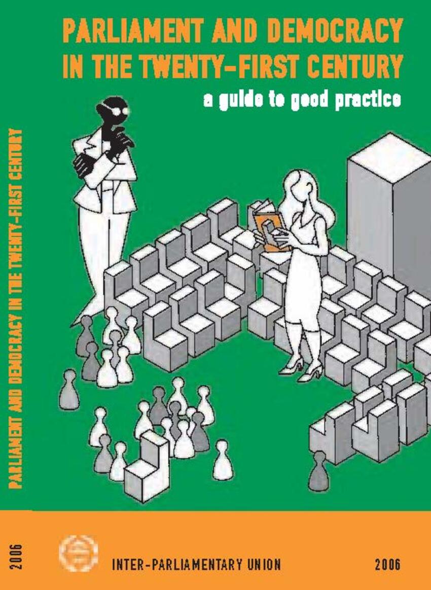 Parliament and democracy in the twenty-first century: A guide to good ...
