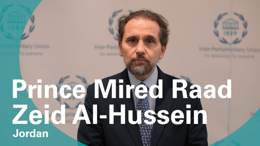 A conversation with... Prince Mired Raad Zeid Al-Hussein, Jordan ...