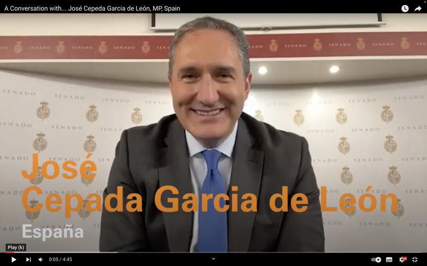 A conversation with...José Cepeda, Senator, Spain | Inter-Parliamentary ...