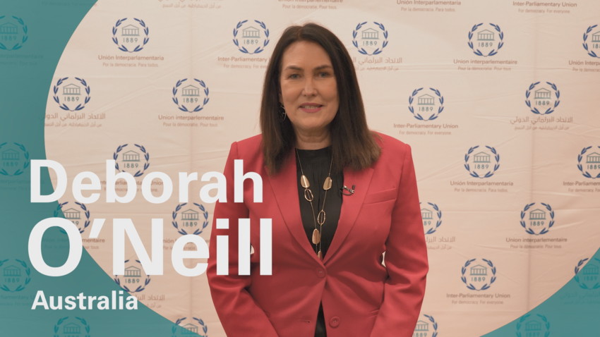 A conversation with... Deborah O'Neill, Australia | Inter-Parliamentary Union
