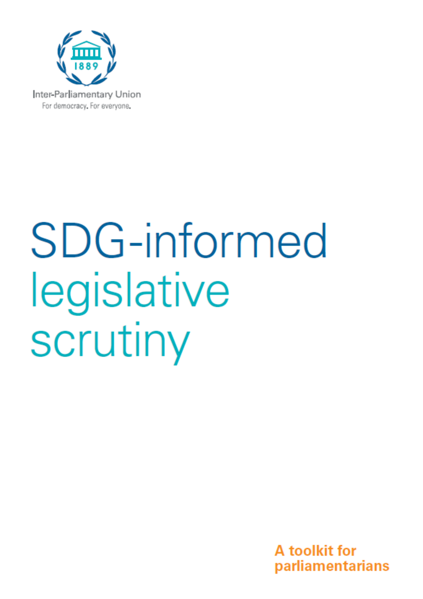 SDG-informed legislative scrutiny | Inter-Parliamentary Union