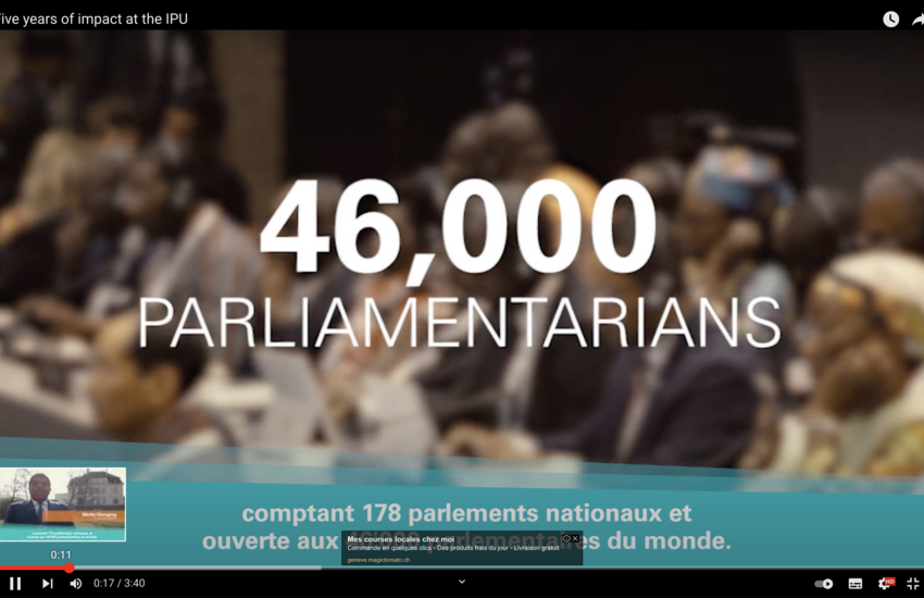 Parliaments are getting (slightly) younger according to latest IPU data ...