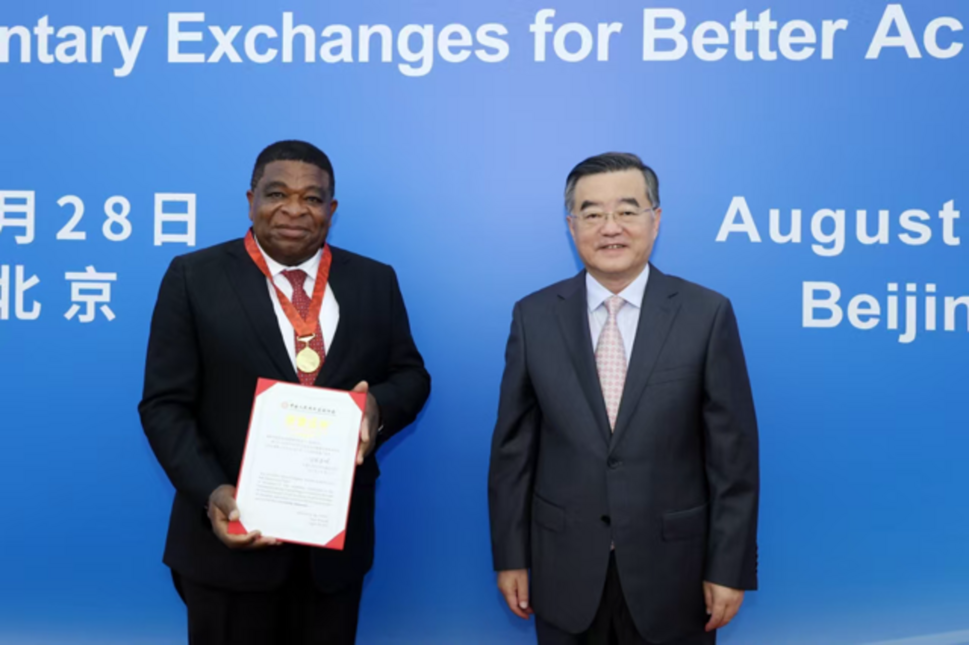 IPU Secretary General honoured by Chinese leadership | Inter ...